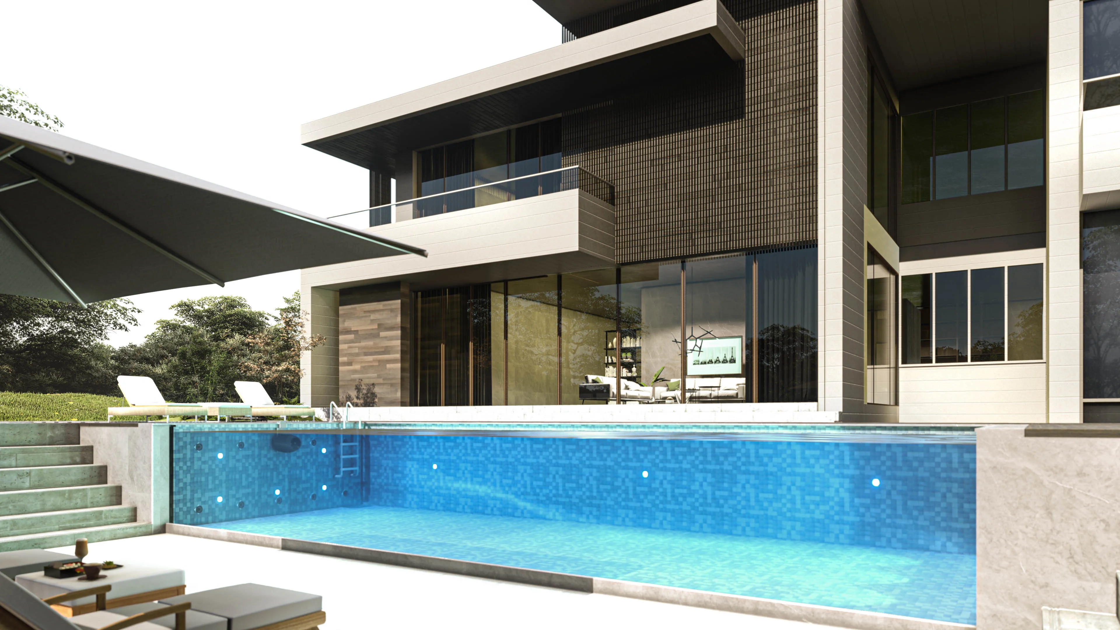 AUPOOL Swimming Pool Wave Machine for Counter Current Training