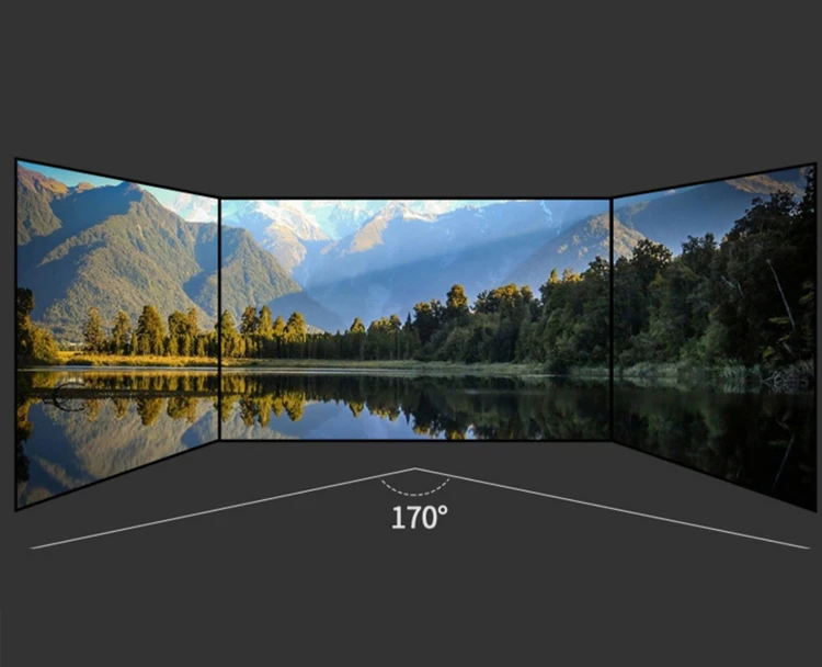 PerfecTisan 150 Inch Screen Fix Frame Projector Screen 4K HD ALR Short ...