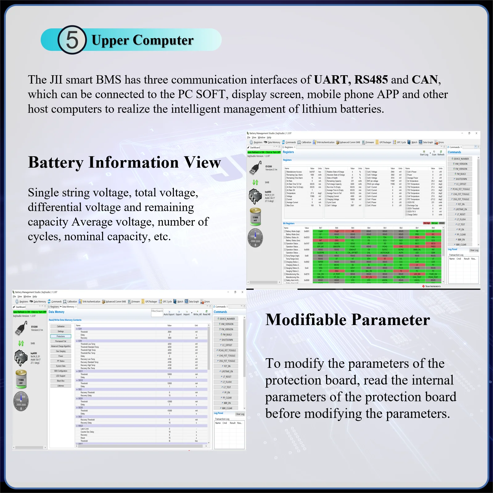 Jii Bms Li-ion 10s 25a 36v Uil/iso9001 Certification Bms High Quality ...