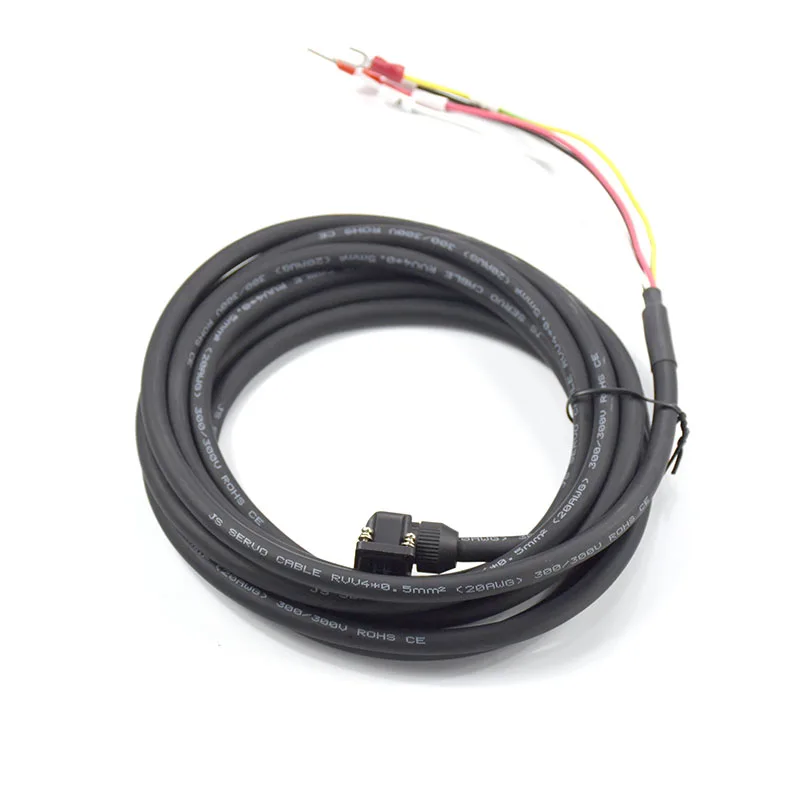 Small Power Cable J3jej4 Servo Motor Power Cable Mr-pws1cbl3m-a1-l ...