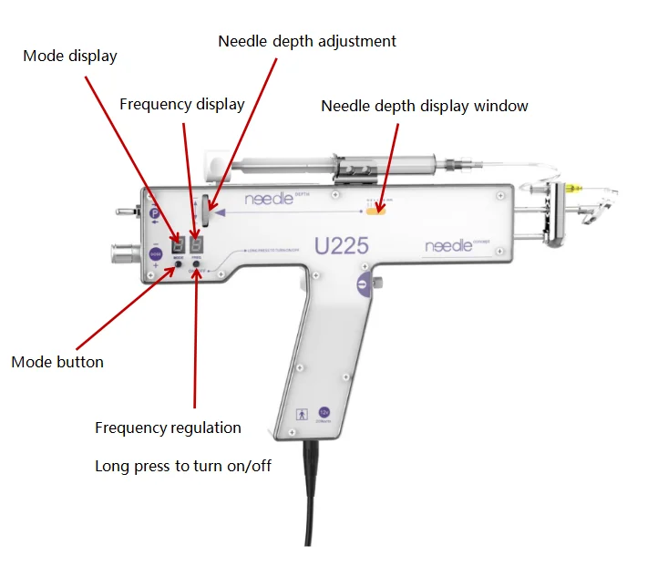 U225 Meso Gun - Safe and Efficient Mesotherapy Device
