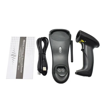 433mhz Long Range 2d/1d Wireless Barcode Scanner With Optical Imaging ...