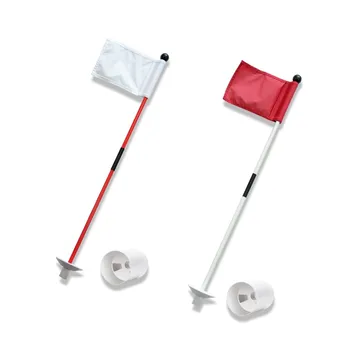 Mini Golf Flagsticks Putting Green Flag Hole Cup For Yard Golf Pin ...
