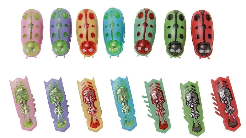 Funny Electric Bugs Cat Toy Automatic Escape Mini Robot Bug Vibration ...