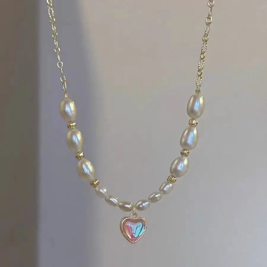 2024 Exquisite Pearl Love Party Trend Pendant Necklace