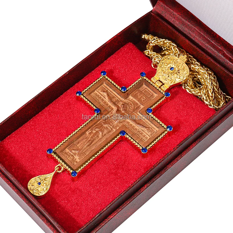 Orthodox Cross Necklace - Symbol of Catholic Priesthood