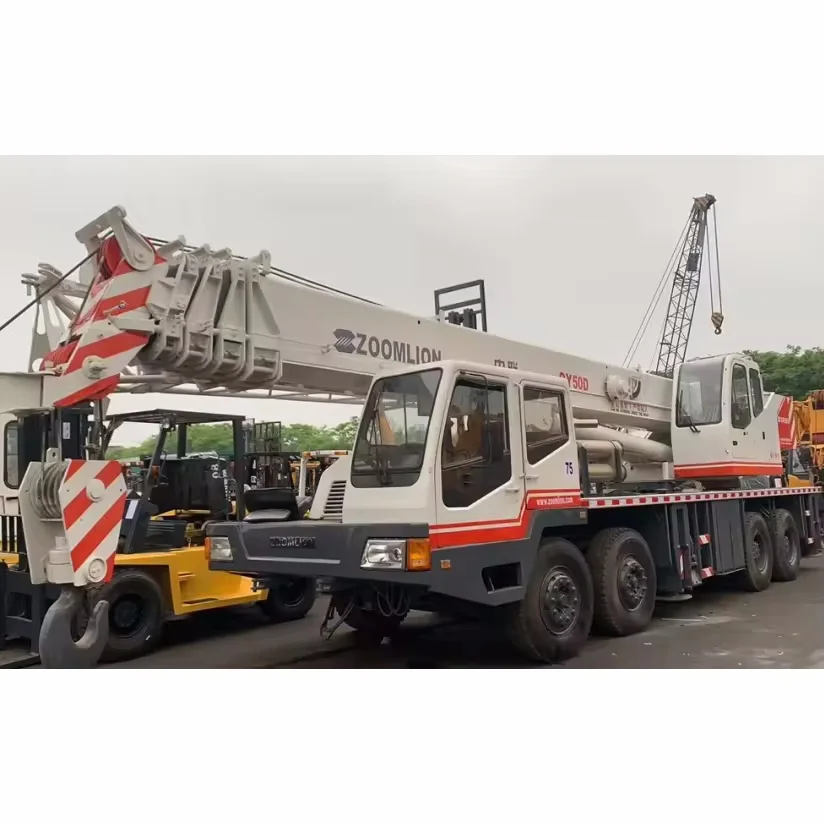 used Zoomlion QY500 heavy truck crane 50 tons 25 tons to 220 tons All ...