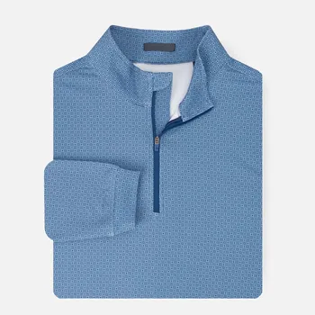 Custom Printed Golf Embroidered Half 1 4 Quarter Zip Pullover Hoodie ...