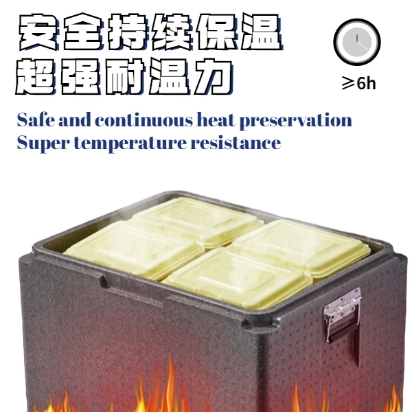 OEM Bio Degradable Black EPP Container Expanded Polypropylene Foam ...