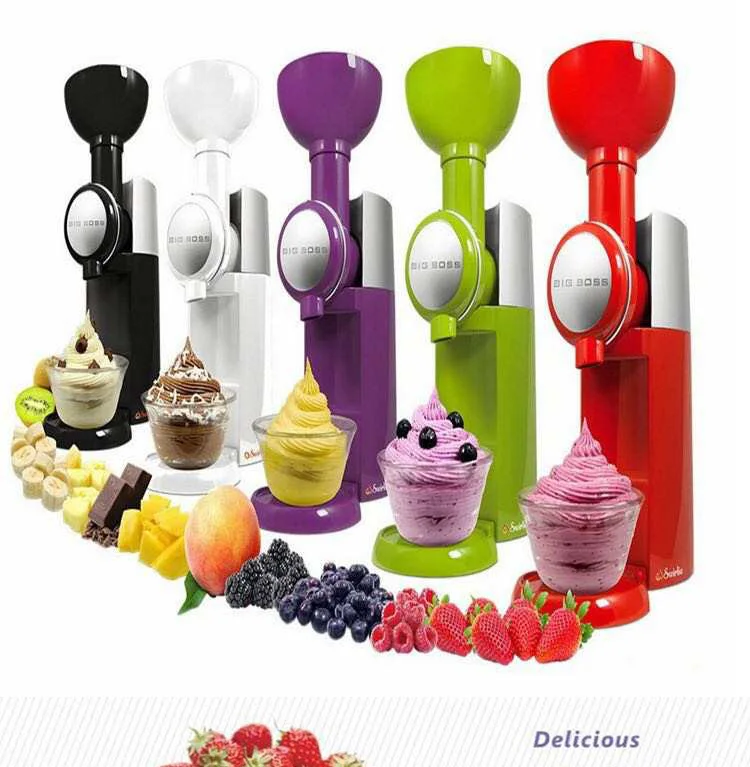 Portable Home Mini Ice Cream Maker - Perfect Soft Serve
