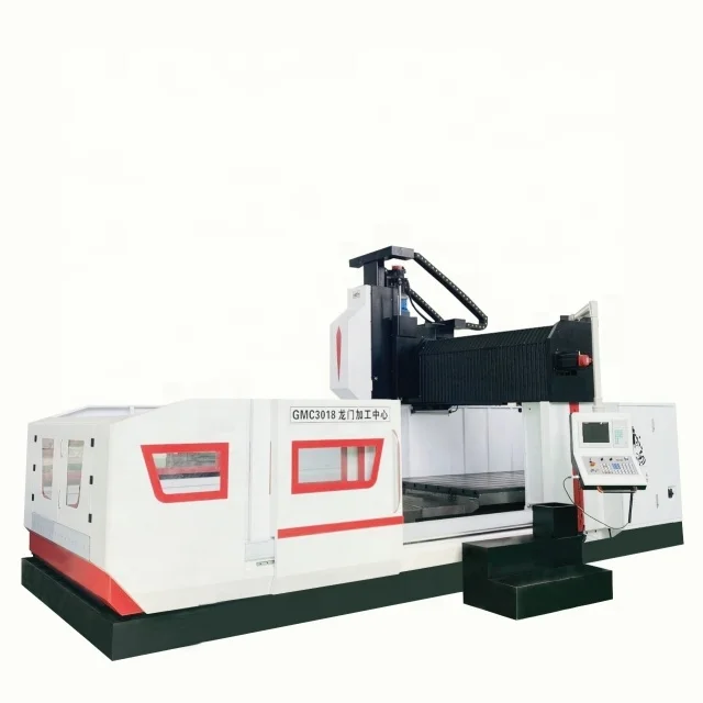 Heavy Duty Cnc Gantry Machining Center Gmc3018 Double Column Gantry Milling Machine - Buy Cnc ...