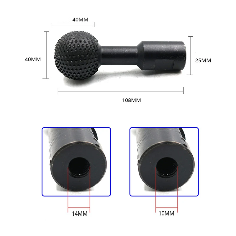 Spherical Spindles For Angle Grinder Wooden Groove Carving Tool Angle ...
