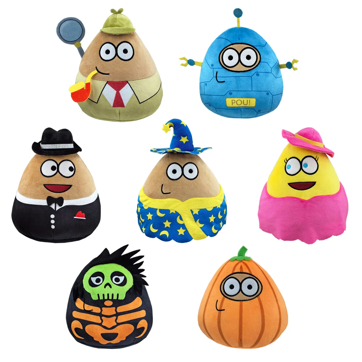 Wholesale My Pet Alien Pou Plushie Soft Toys Pou Stuffed Doll Game ...