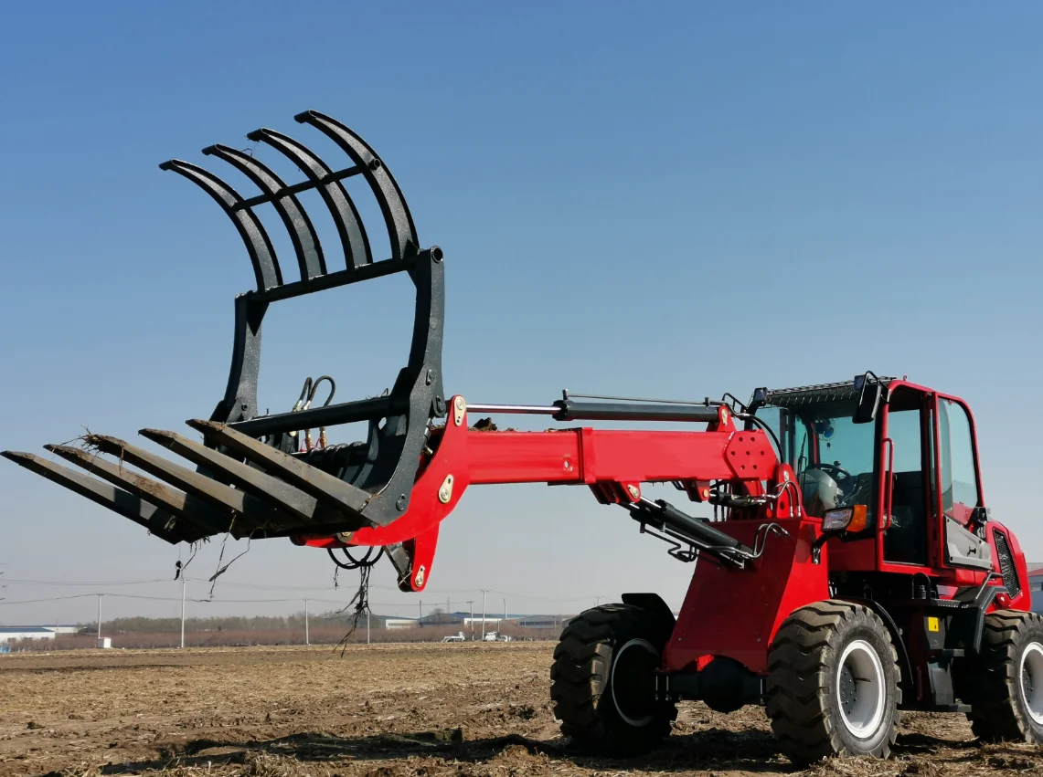 Agricultural Machinery Telescopic Wheel Loader Payloaders Front End ...