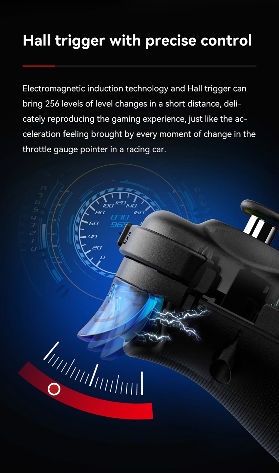 J D8 Pro Wireless Game Controller - Multi Platform Support