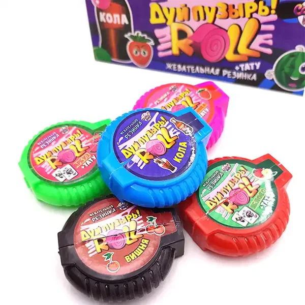 Wholesale Custom Sweet Fruit Flavour Chewing Roll Bubble Gum| Alibaba.com