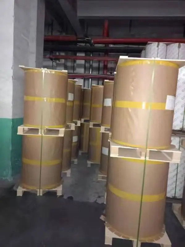 White Color Mg Kraft Paper 35 Gsm 40gsm Bleached Kraft Paper Craft ...