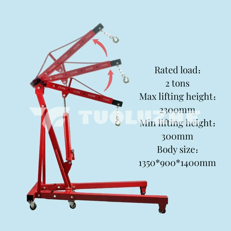 Heavy Lifting Tools for Car Engine Maintenance 2 Ton Foldable Shop ...