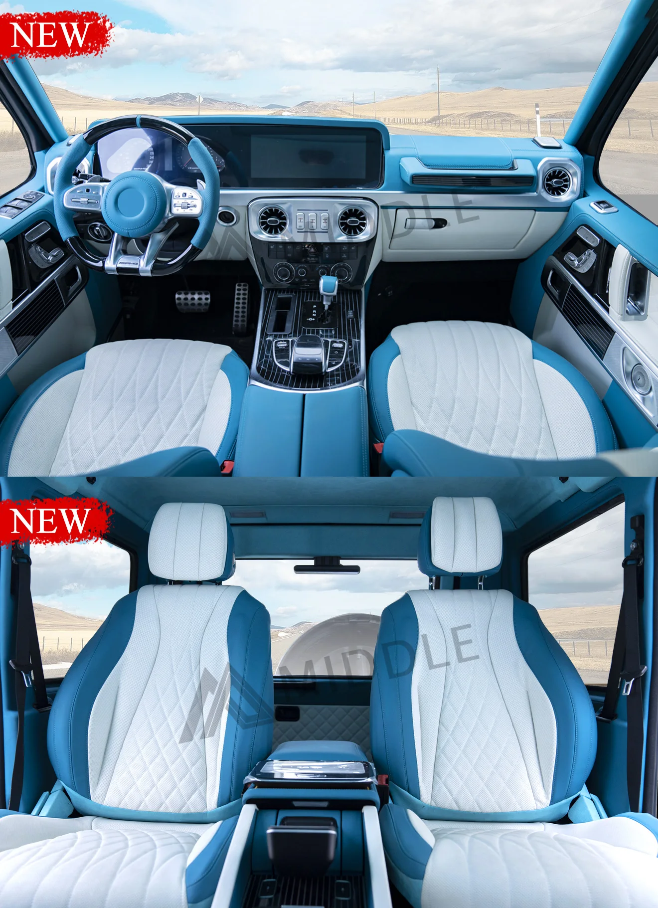 G Class Interior Upgrade - W463 to W464 Conversion Kit