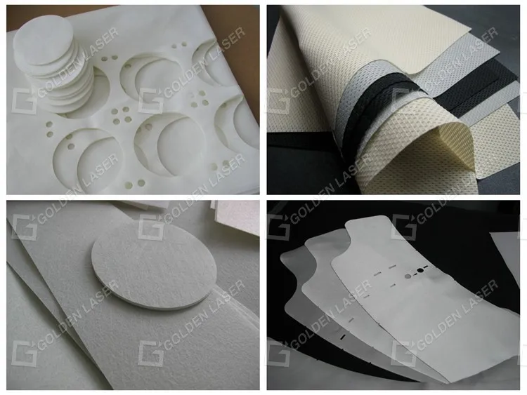 Golden Laser CO2 Laser Cutting Machine for Polyester Fabrics