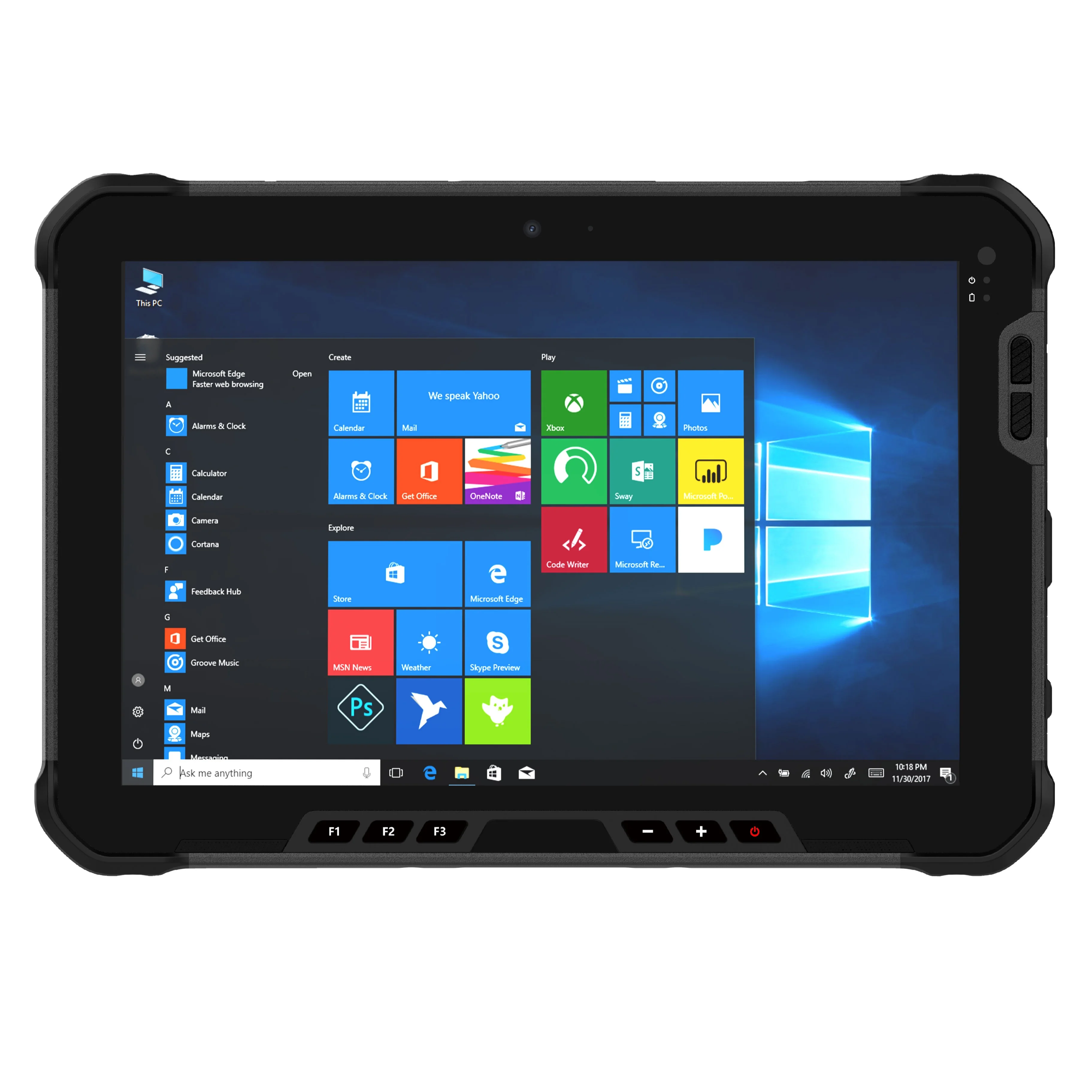 UW56 Win11 Wifi 10.1 inch 1920*1200 800nits (typ) High-capacity battery ...