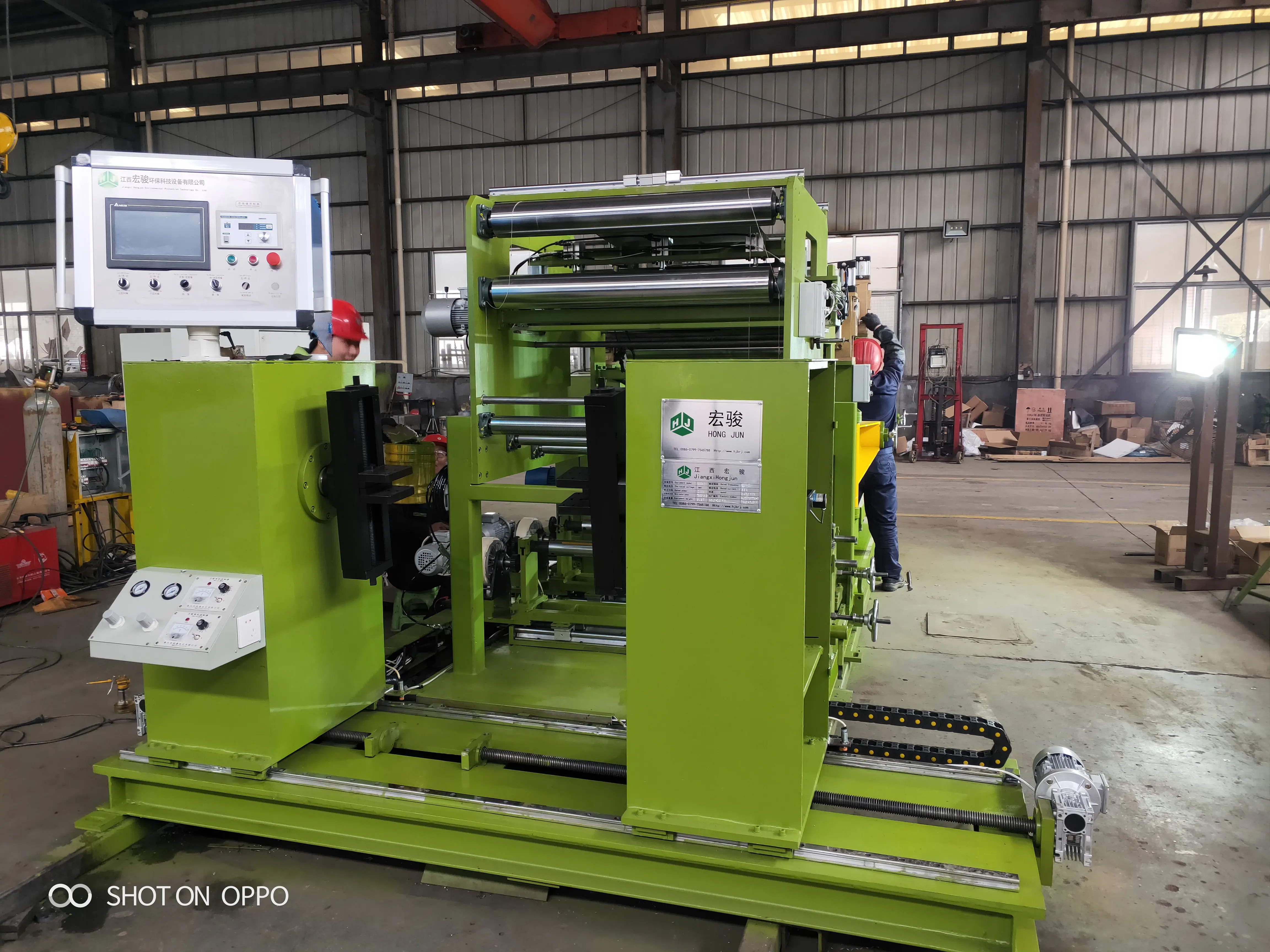 Horizontal Winding Machine Servo Transformer Manufacturing Making ...