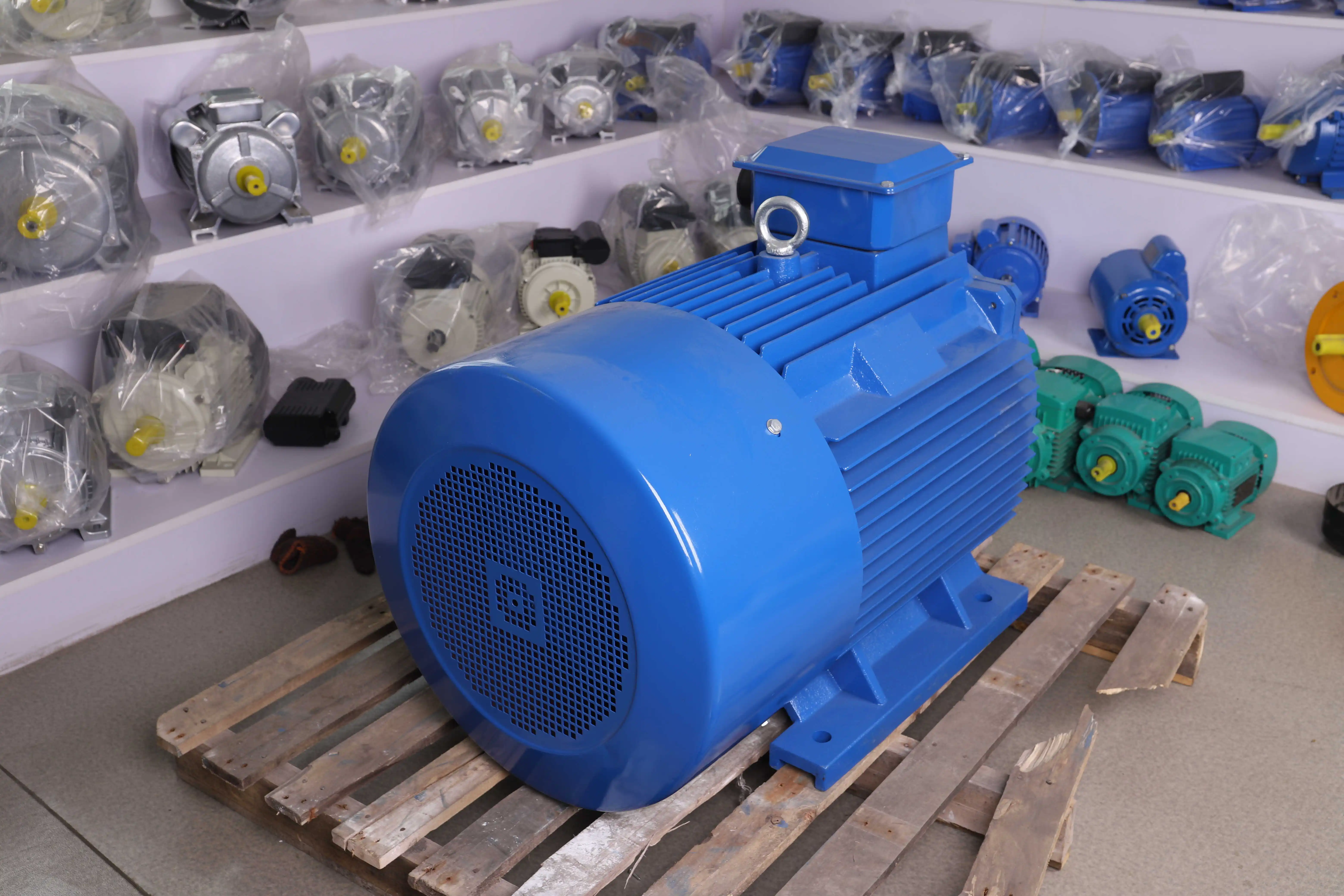 Ie3-4pole Electric Ac Motor 380V - 5.5kw 1500rpm Motor