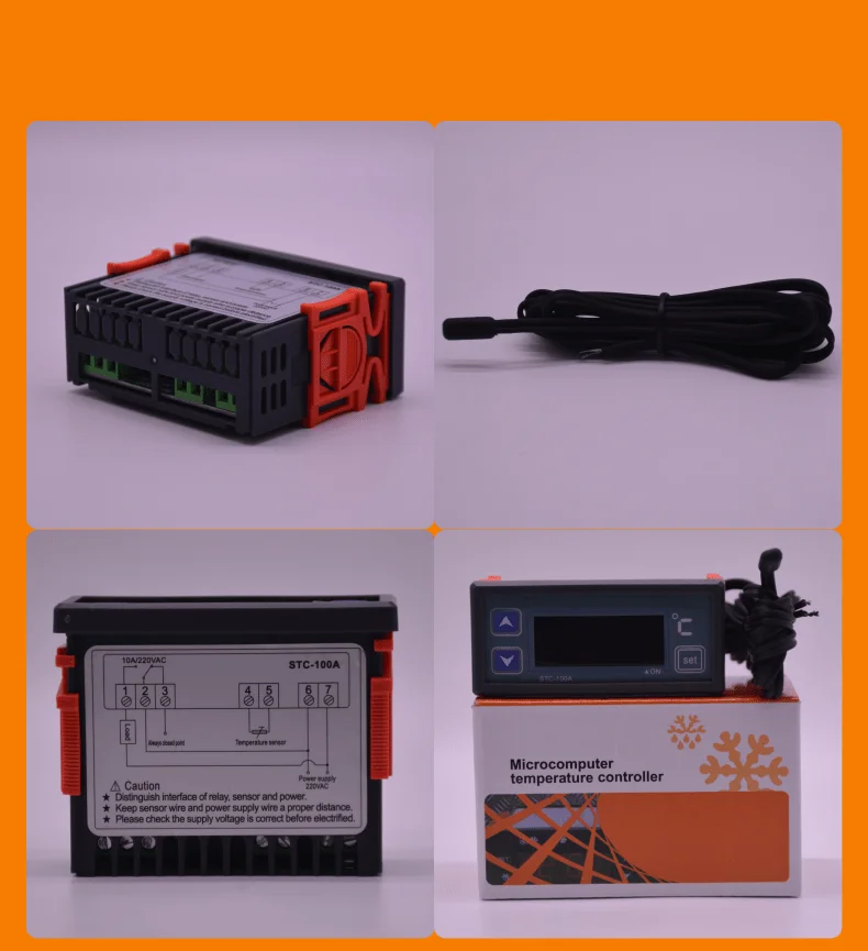 STC-100A Digital Thermometer - Precision Temperature Control