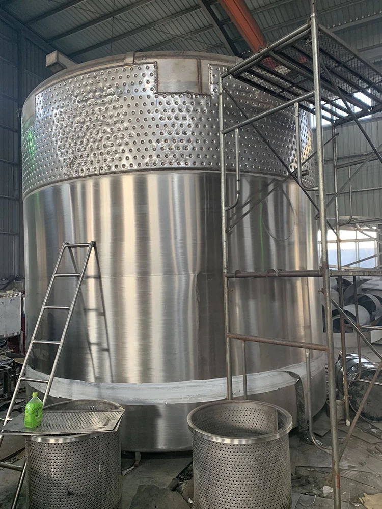 20000 Liter Horizontal Stainless Steel Storage Tank