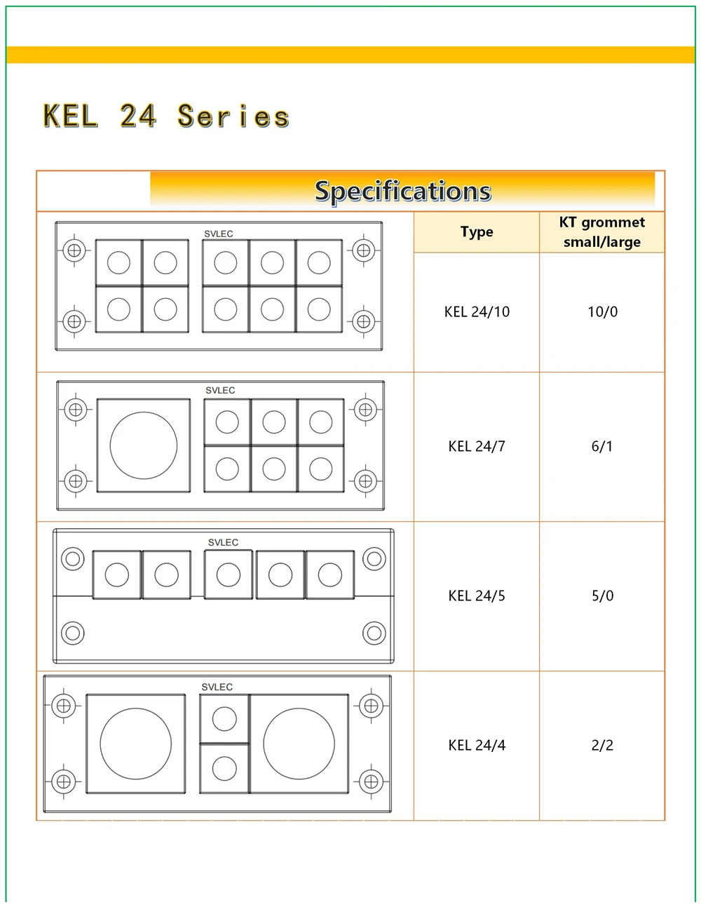 SVLEC KEL 24 Cable Entry System - Reliable Cabling Solutions