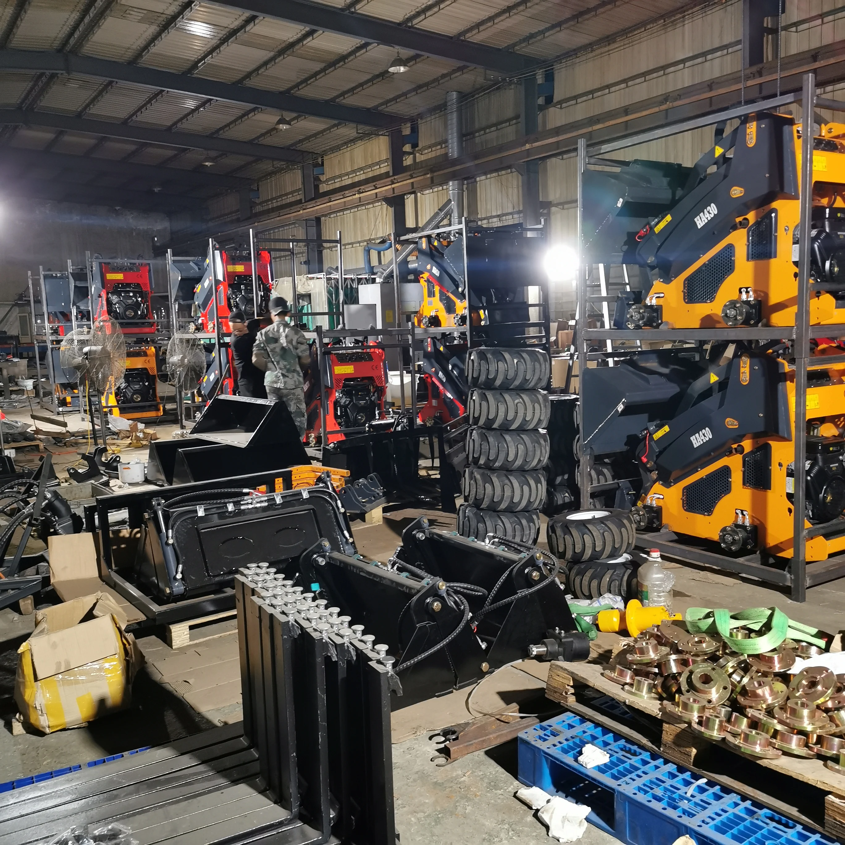 Kubota Diesel Engine Powered Mini Skid Steer Loader | Compact ...