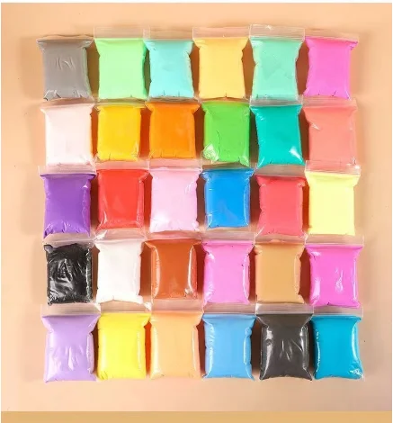 36 Colors Plasticine Modeling Clay Air Dry Diy Ultra Light Clay,Soft ...