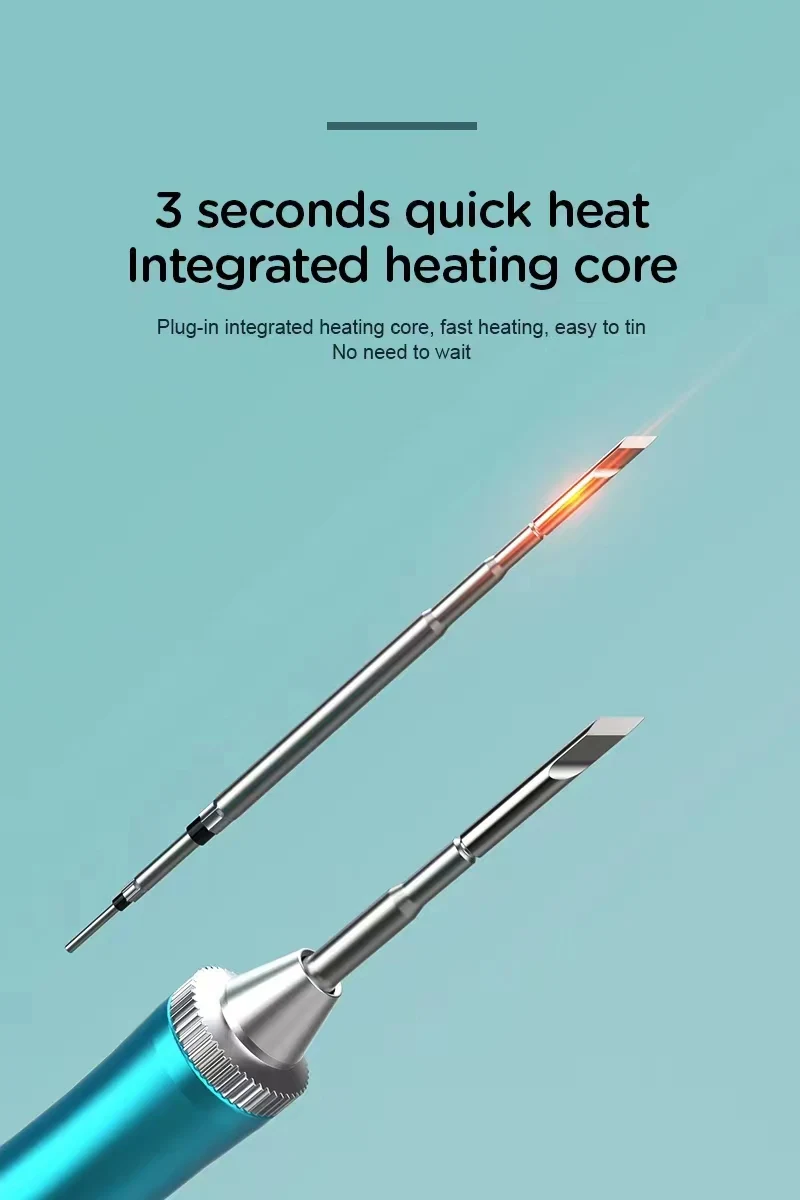 E210 Micro 5v Usb Adjustable Temperature Soldering Iron Gun Solder ...