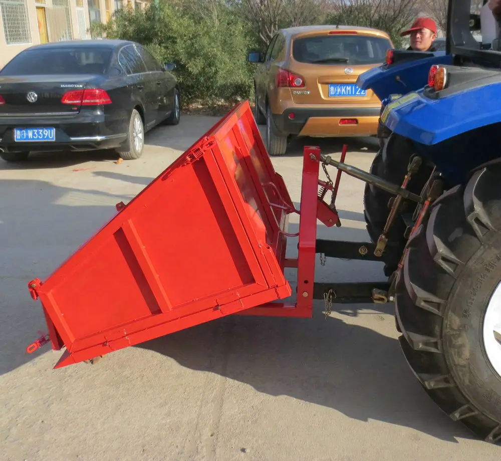Farm Machinery - 3 Point Hitch Carryall Mounted on Tractor