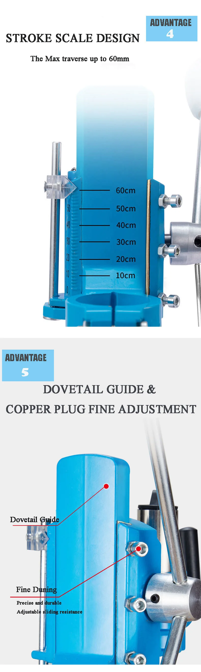 Stable Home Use Drill Support - Small Drillstand DZ-14E