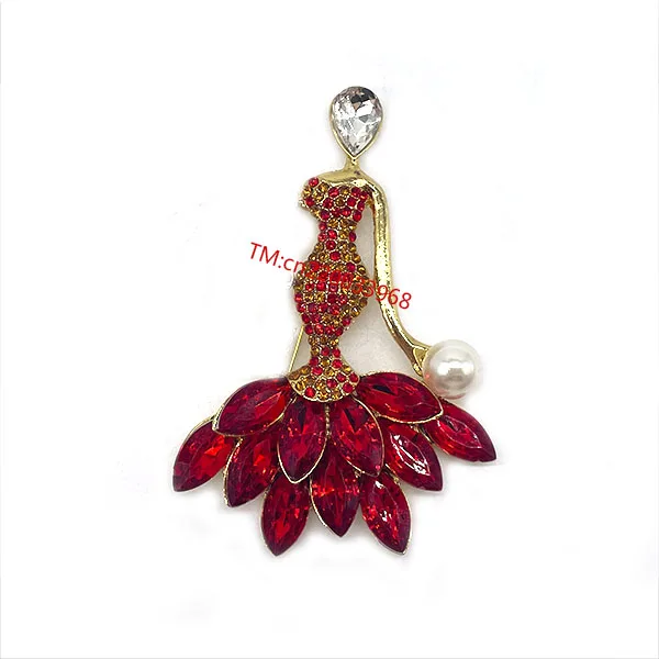 Dance Lady Rhinestone Brooch Pin Sorority &Fraternity Design Logo ...