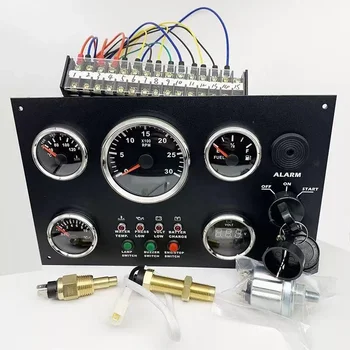 Boat Gauge Set Dashboard Instrument Panel - Buy Instrument Panel gauge ...