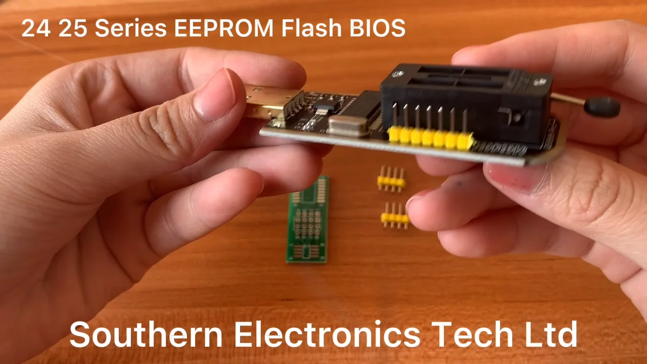 I21 Test Clip For Eeprom 93cxx / 25cxx / 24cxx + Ch341 24 25 Series ...