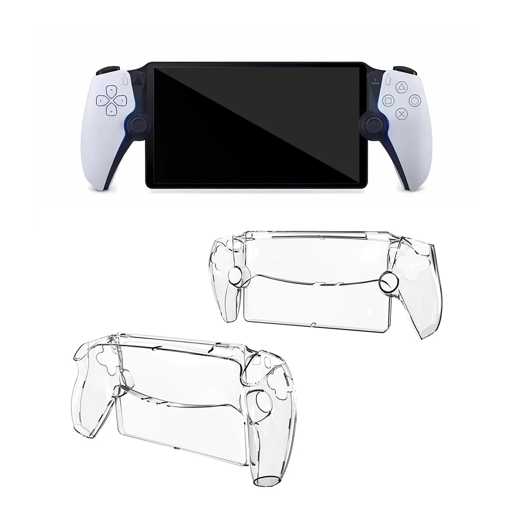 Split Crystal Shell Transparent Clear Pc Protective Cover Hard Case For ...