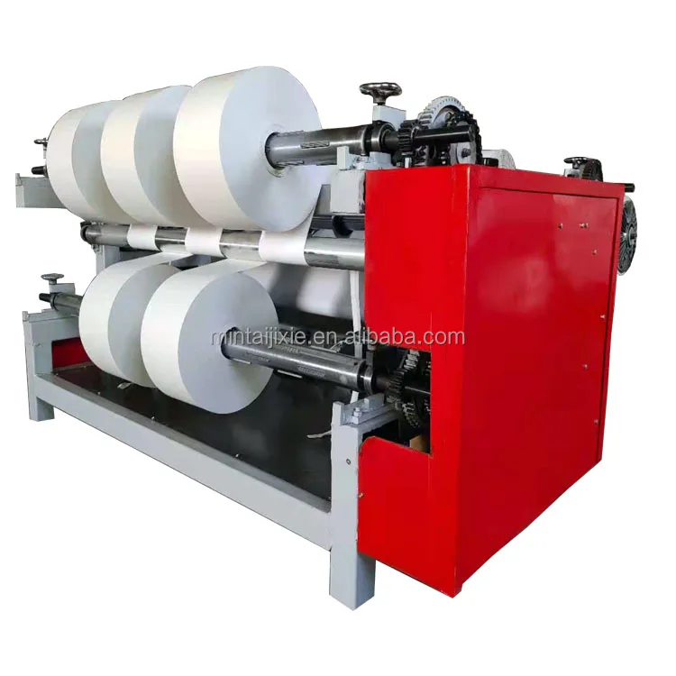 Dp-1300 Paper Film Roll To Roll Slitting And Rewinding Machine - Buy ...