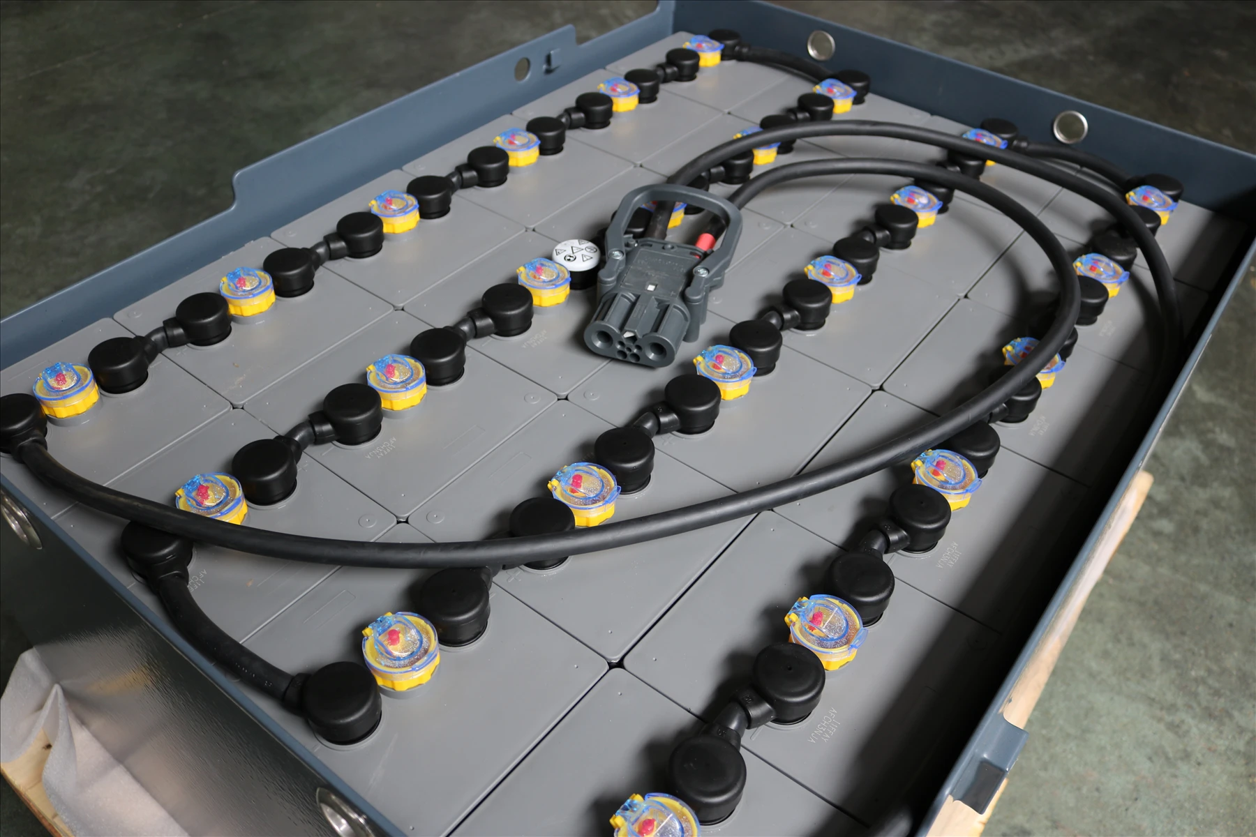 48v 10pzb550 Nichiyu Forklift Battery Traction Battery For Electric ...