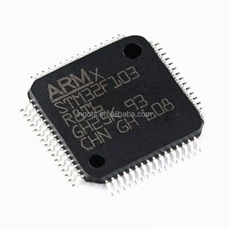 原装stm32f微控制器芯片stm32f103c8t6 Stm32f103集成电路32位64kb闪存36vfqfpn