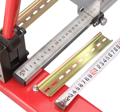 Multifunctional Din Rail Cutter with Ruler - Precision Cutting Tool for ...