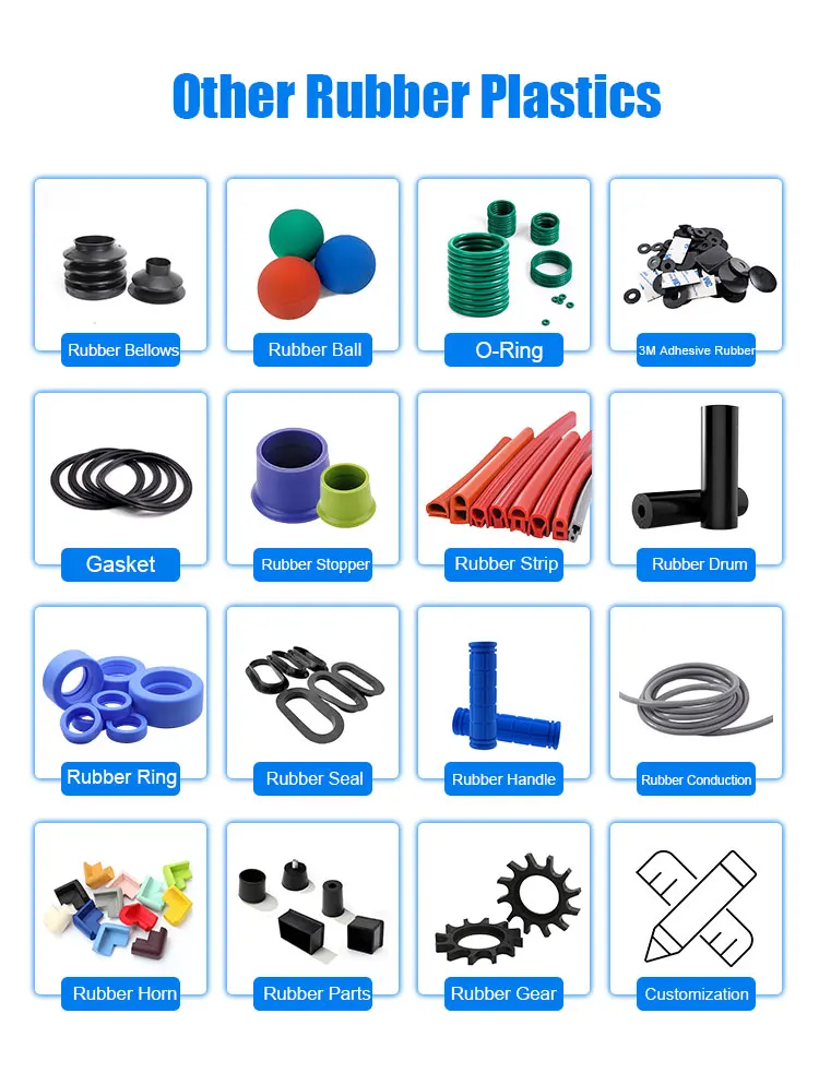Custom Food-grade Silicone Rubber Gasket Soft/flat Rubber Gasket Seal ...