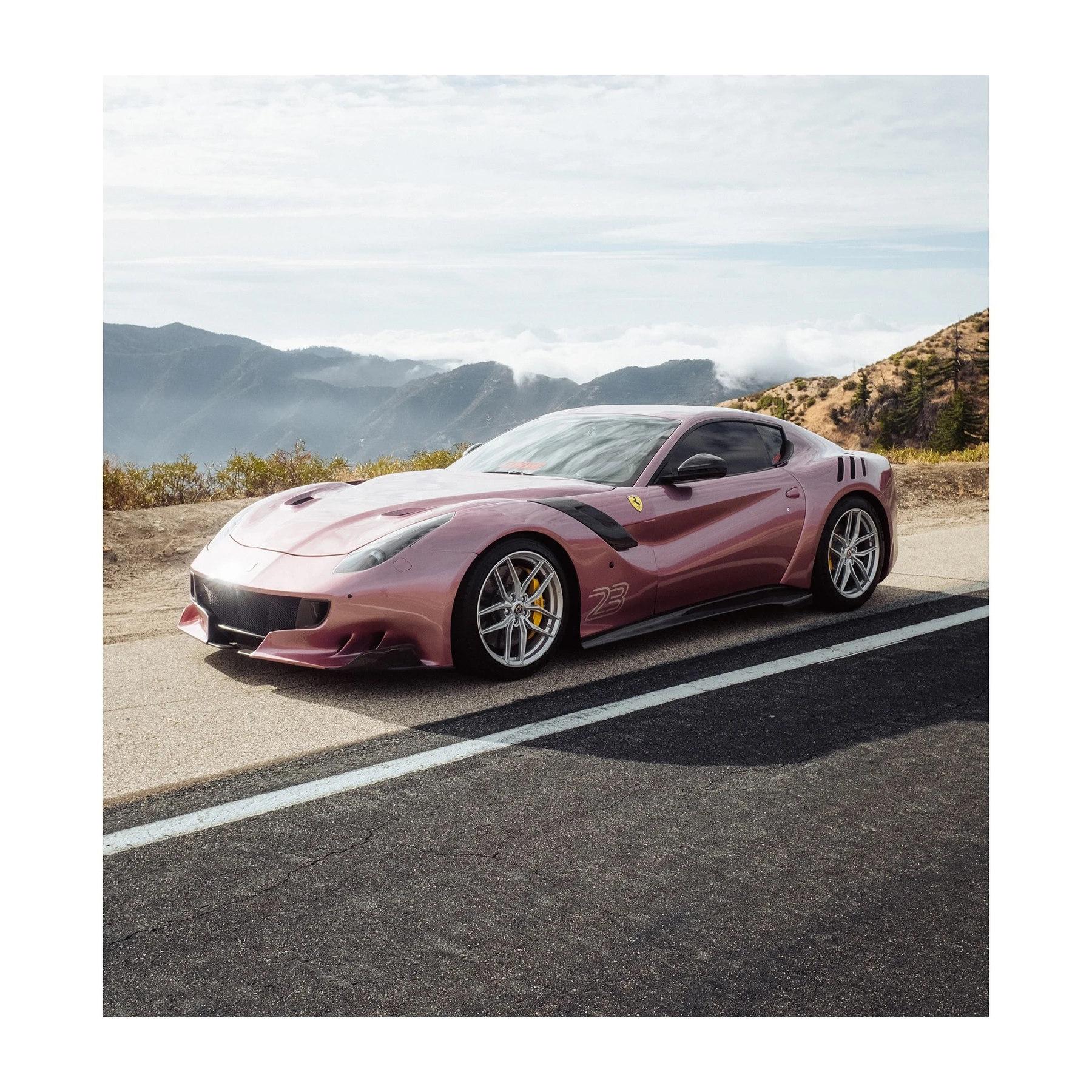 Ferrari F12 Upgrade Tdf Auto Parts Carbon Fiber Body Kit Automotive ...