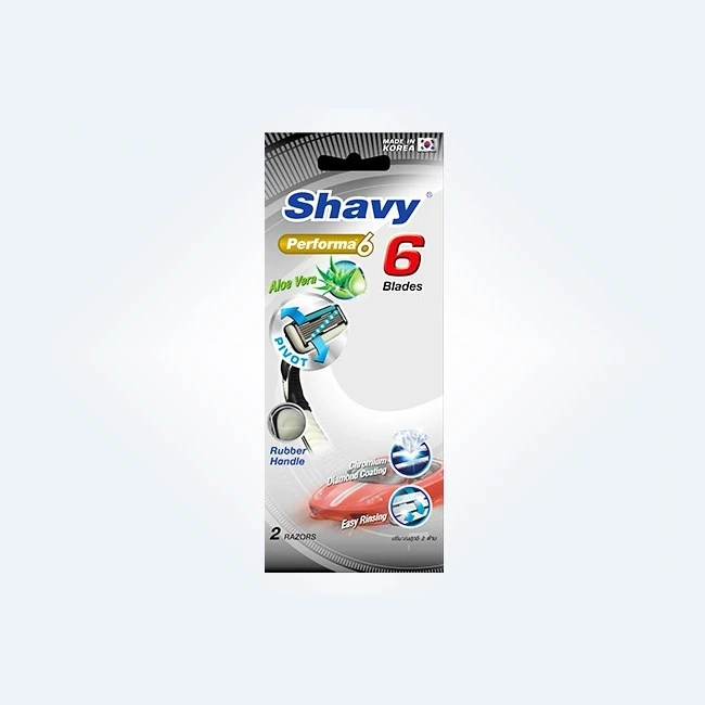 Shavy Performa 6 Blades Good and Strong Razor| Alibaba.com
