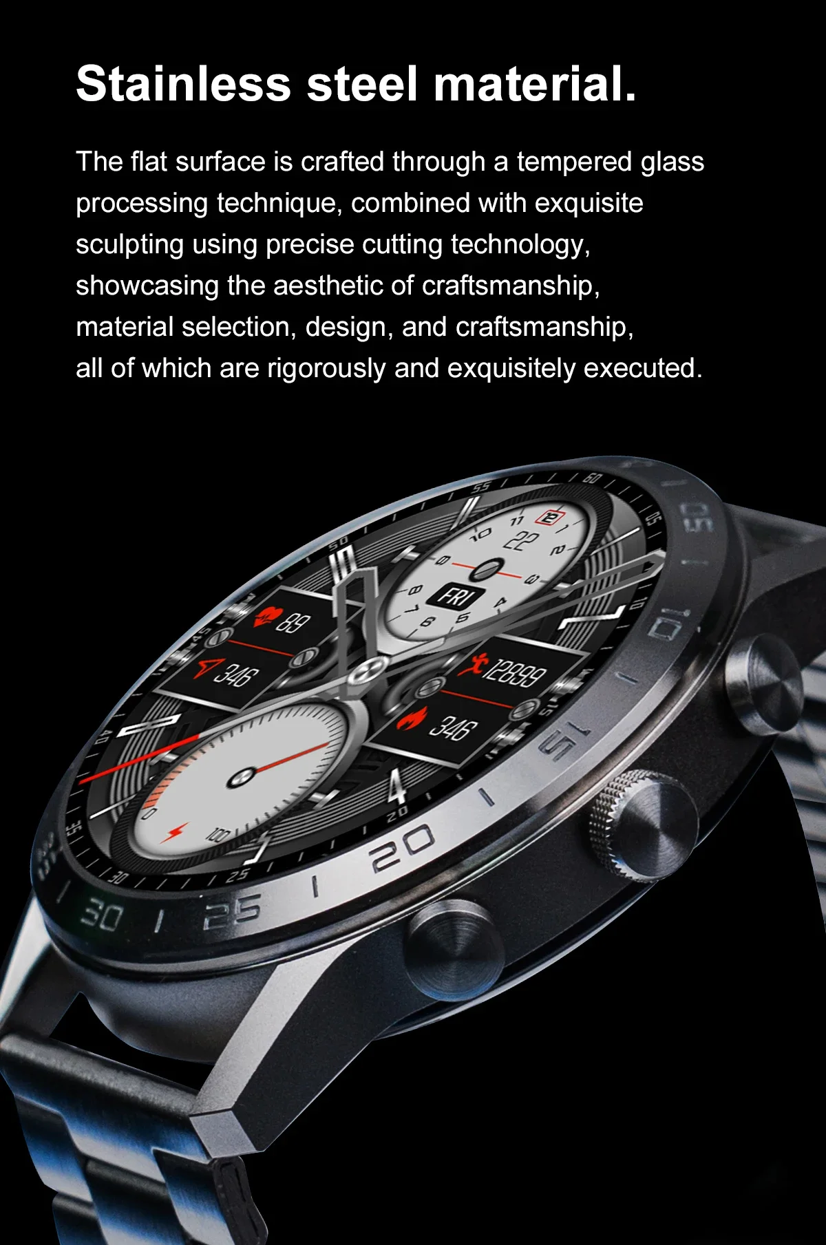 Dt70+ Nfc Smartwatch 1.45 Inch Ips Ip68 Wireless Charge Sports Smart ...