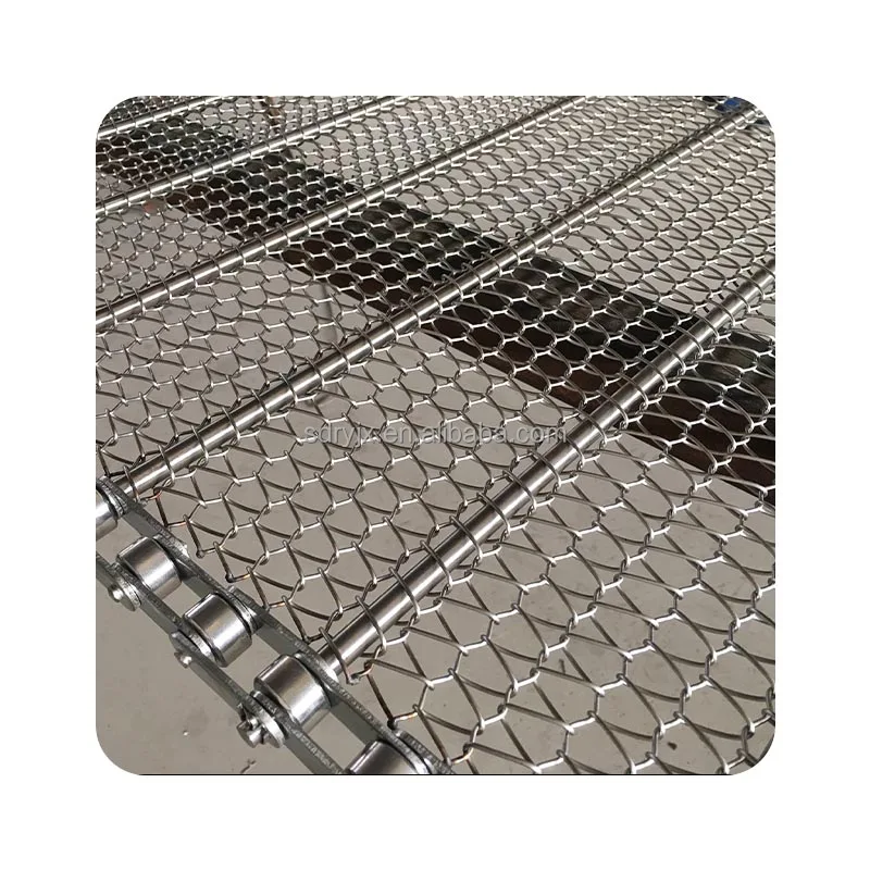 Cooling Line Conveyor Belt Ss 304 316 Stainless Steel Galvanized Steel ...