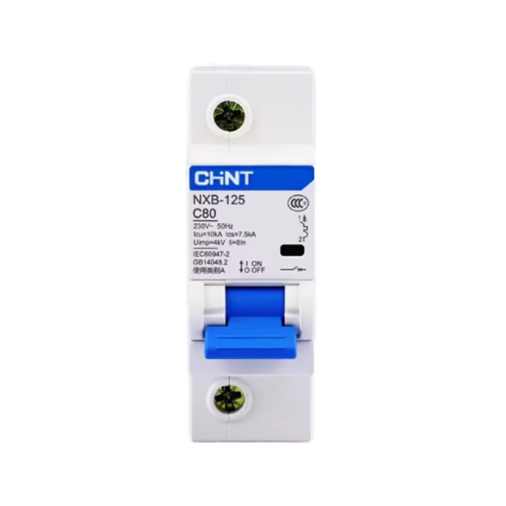Chint Nxb-125 1p C80 Air Switch With Mcb 10ka Circuit Breaker 80a Rated Current Household Switch ...