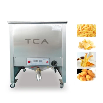 Sus304 Industrial Plantain Chips Frying Machine Deep Fryer French Fries ...